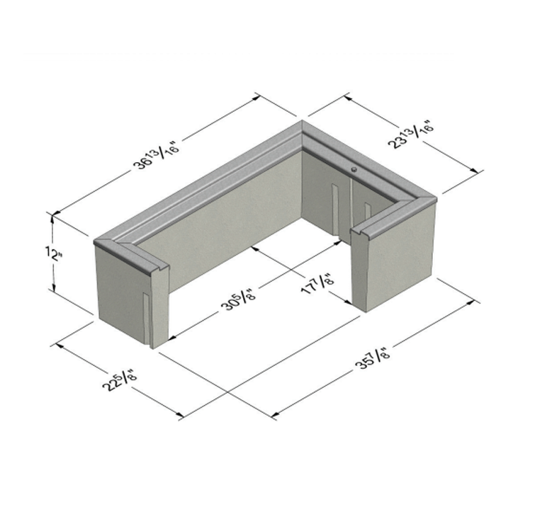 B1730 Box H20 Traffic Related 17"x30" I.D. Pullbox (Caltrans #6T) – J ...